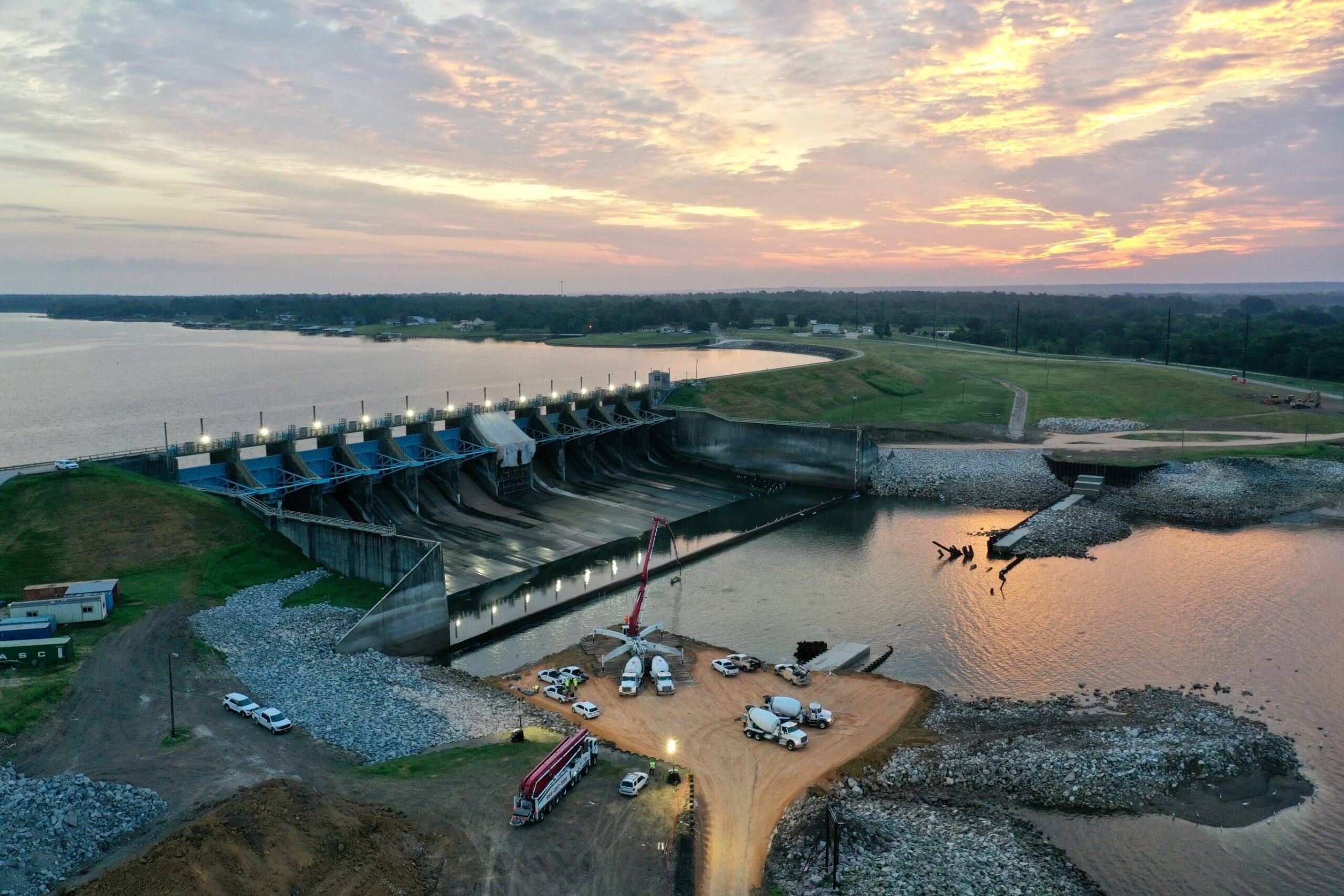 Lake Livingston Dam Damage and Repairs - Friends of Reservoirs